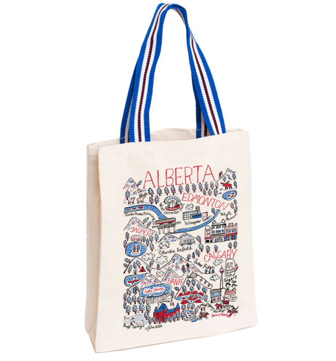 Alberta Cityscape Tote – BIGGLE Souvenirs & Gift Shop