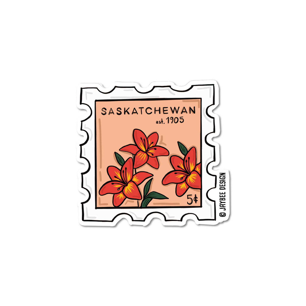 Saskatchewan Stamp Vinyl Sticker – BIGGLE Souvenirs & Gift Shop