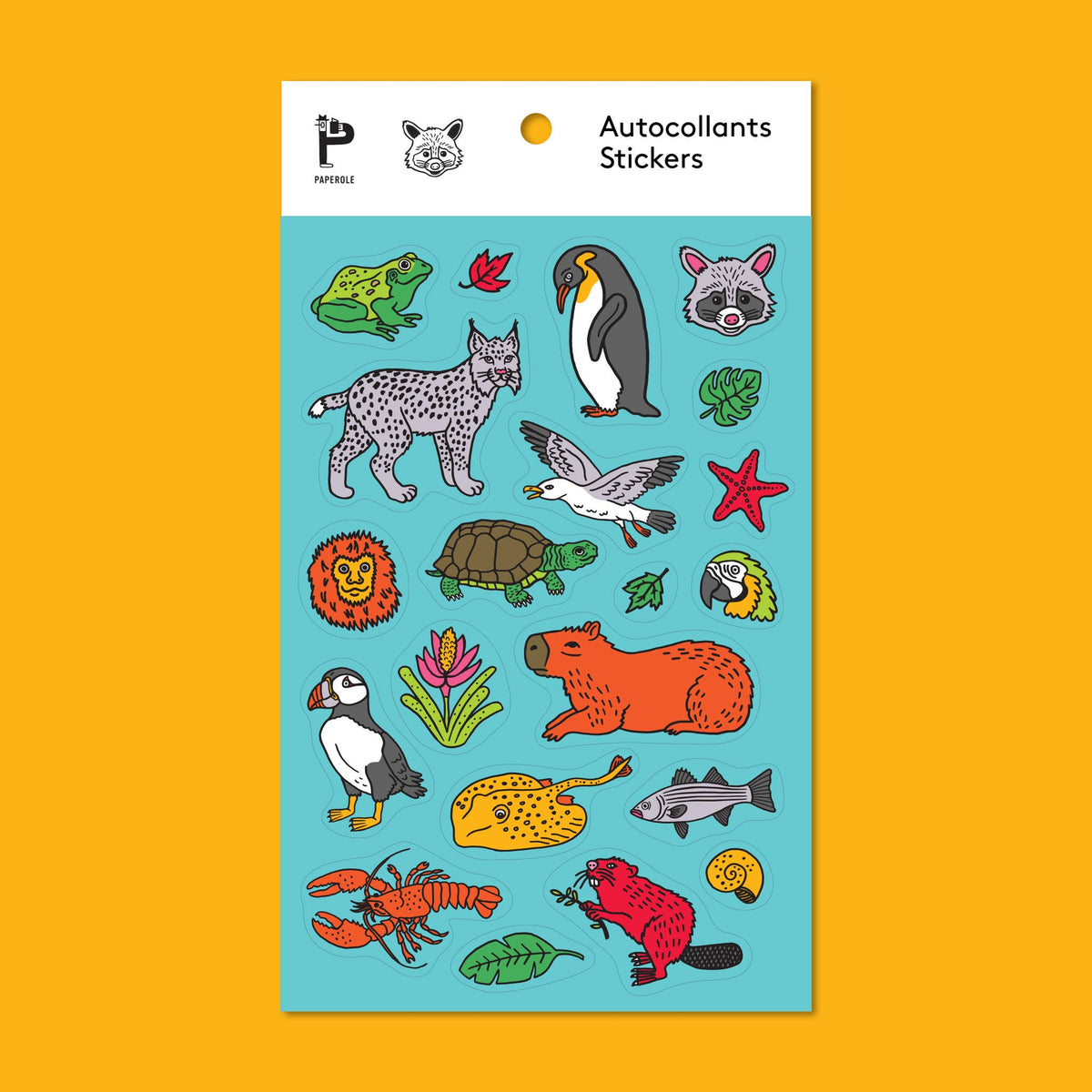 ANIMALS OF THE 5 ECOSYSTEMS OF THE AMERICAS – Sticker Sheet – BIGGLE ...