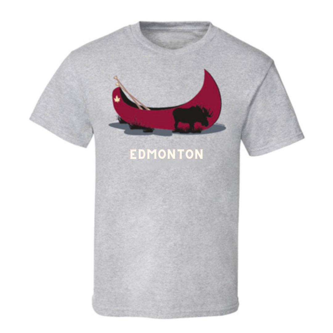 Edmonton T-Shirt Youth Sport Grey - Red Canoe- Premium Quality – BIGGLE ...