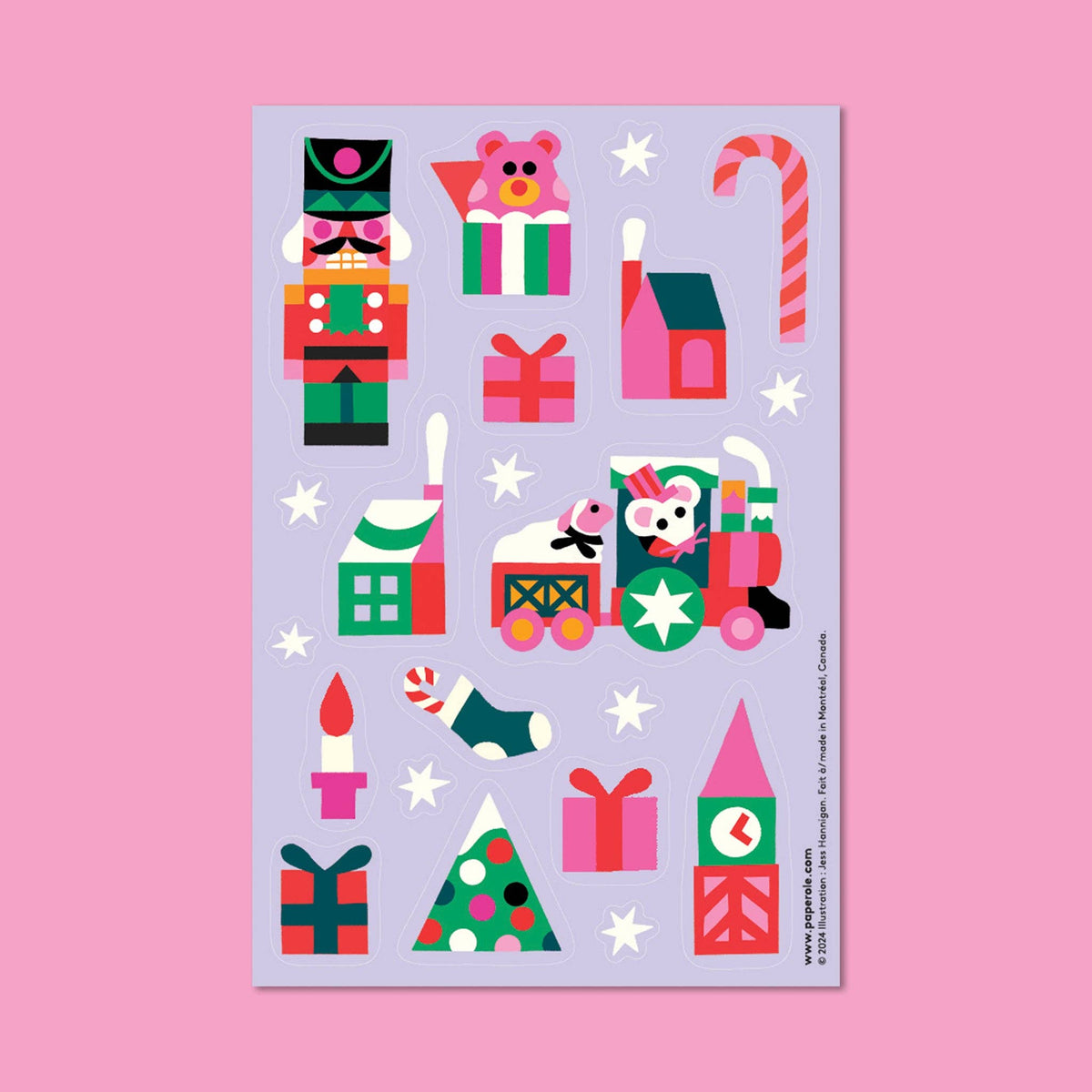 LITTLE TRAIN – Sticker Sheet – BIGGLE Souvenirs & Gift Shop