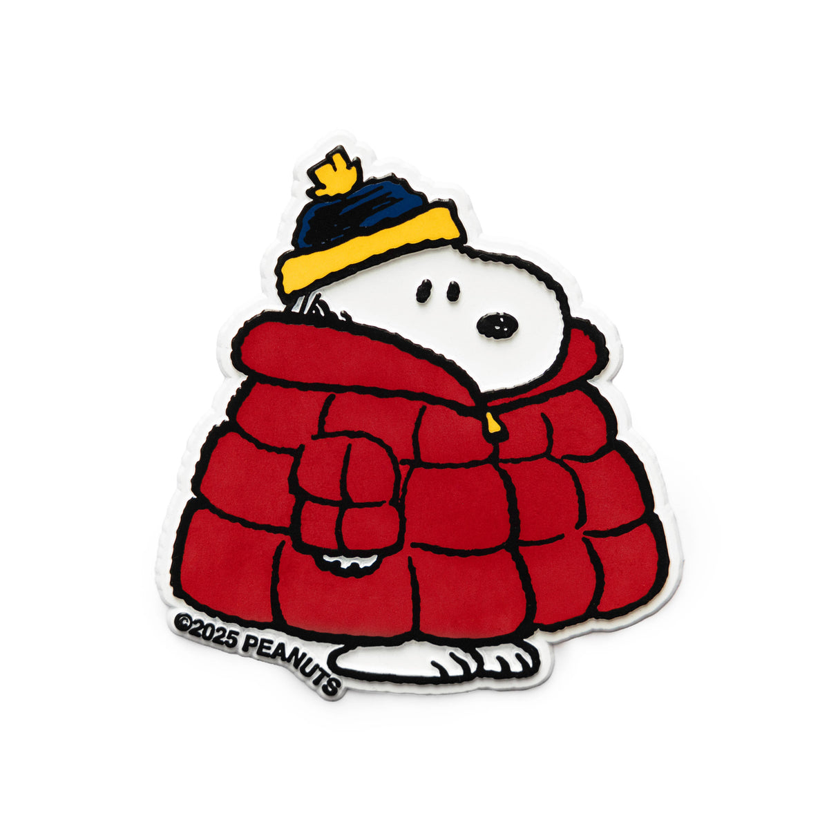 3P4 x Peanuts® - Snoopy Puffy Coat Classic Fridge Magnet – BIGGLE ...